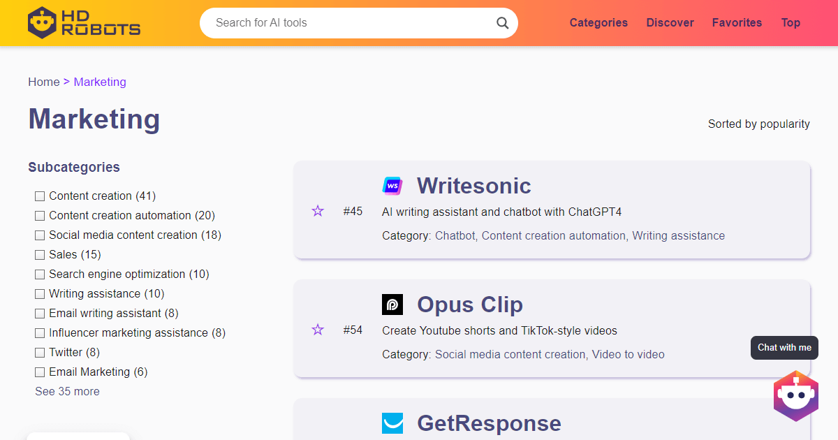 Marketing AI tools - Page 8 of 22 - HD Robots